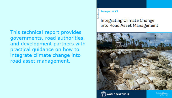 Integrating Climate Change into Road Asset Management – Inframanage